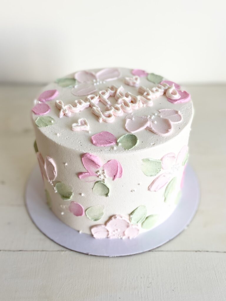 Abstract Flower Cake - Sugar Suite