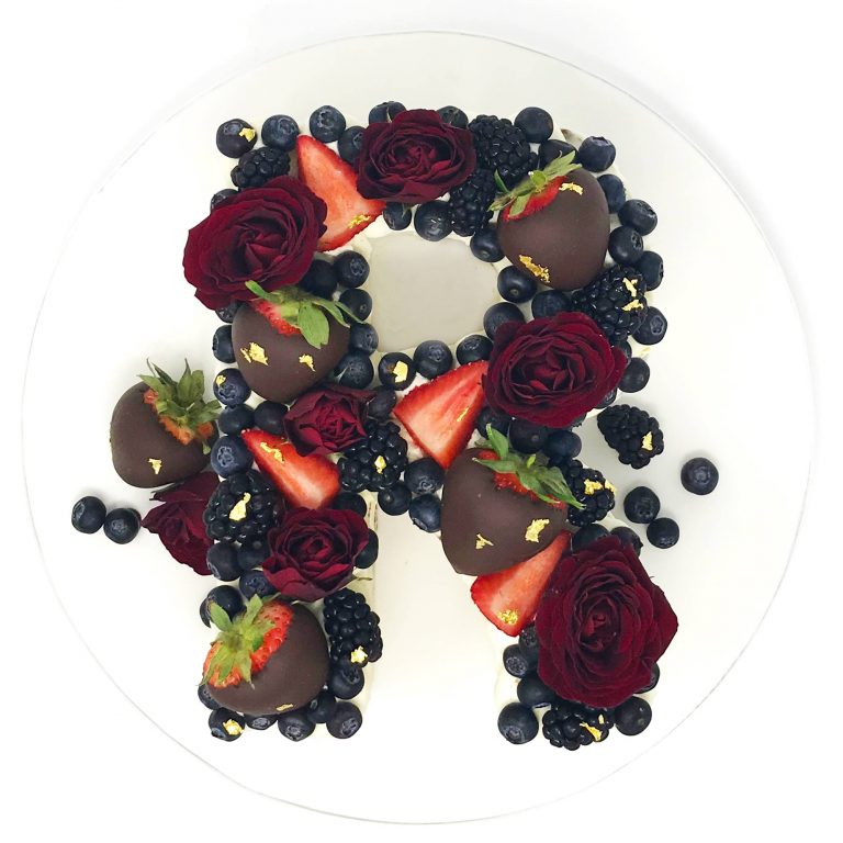 Abstract Flower Cake - Sugar Suite