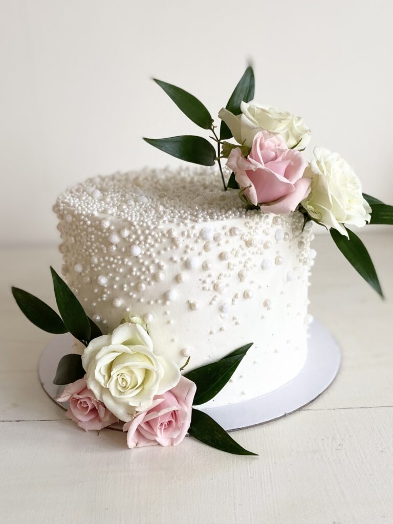 Cascading Pearl Cake - Sugar Suite